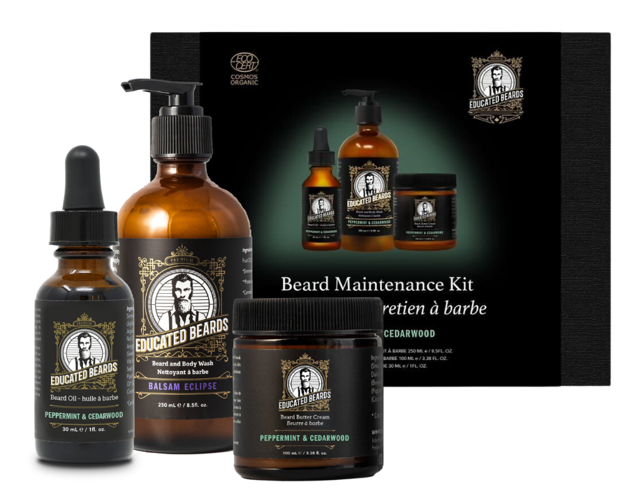 Educated Beards | Beard Maintenance Kit – Historic Brands USA